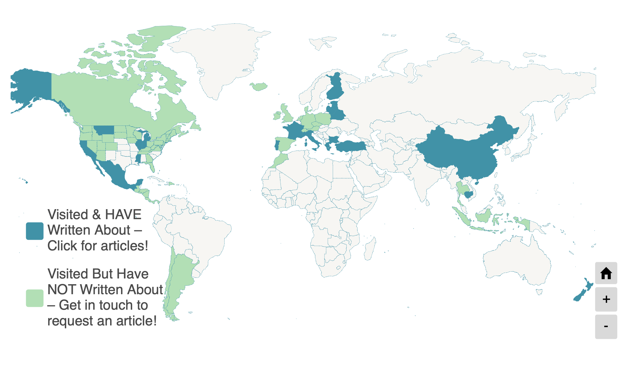 Destination Map • Tilted Map